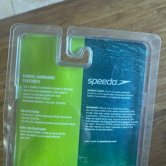 Speedo | Swim | Speedo Girls 22 Fabric Swimming Floating Armbands Hot ...